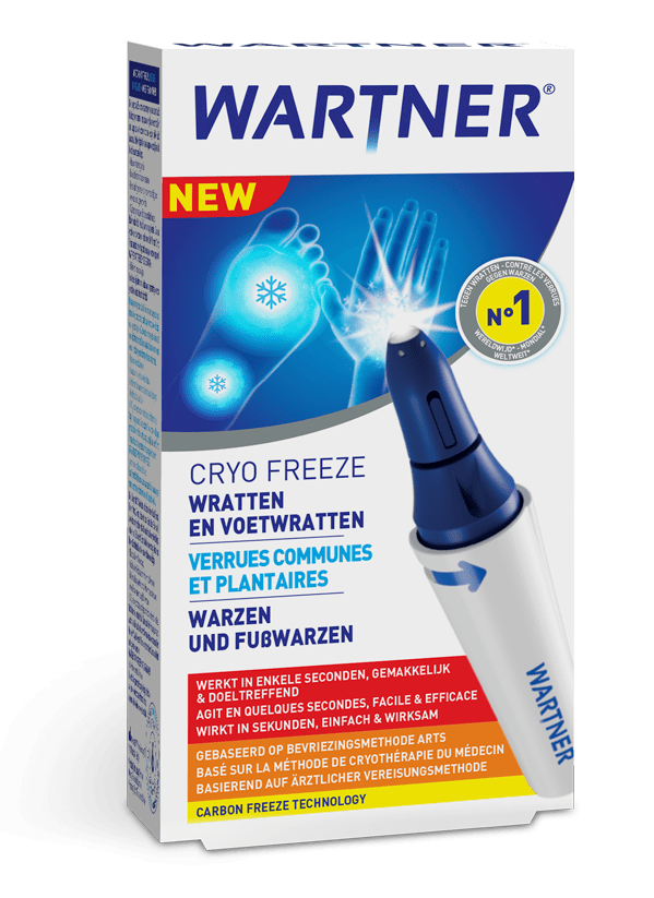 Wratten en voetwratten verwijderen - Wartner